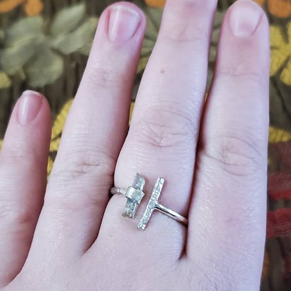 Sterling Silver Rocket Ship Ring,space Jewelry,dainty Ring,rocket Ring ...