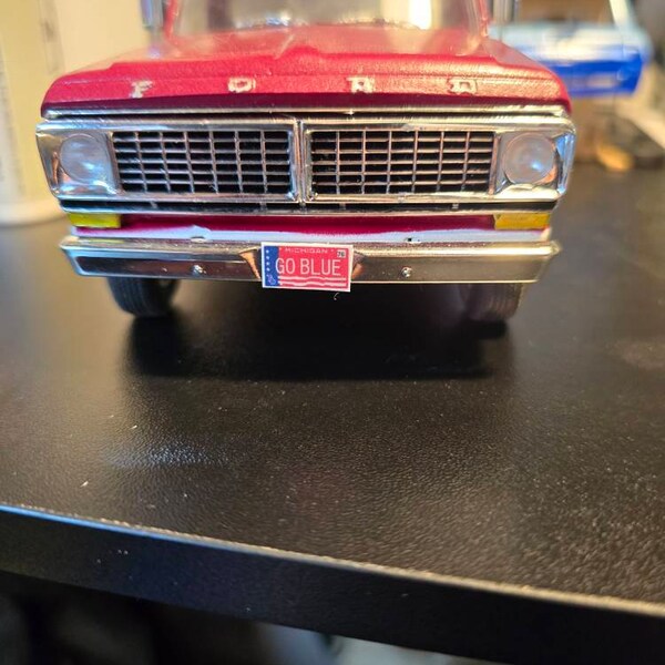 CUSTOM * License Plate for Model Car * to Scale * Beautifully Detailed ...