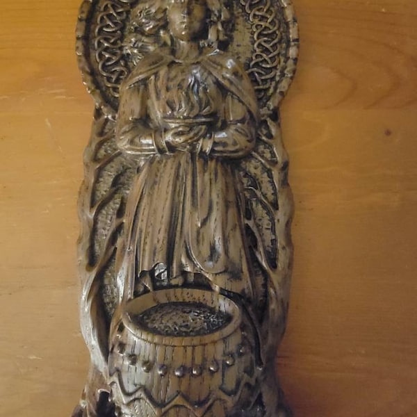 Frigg Statue, Friga, Frigga, Norse Gods, God Altar Sculpture, Asatru ...