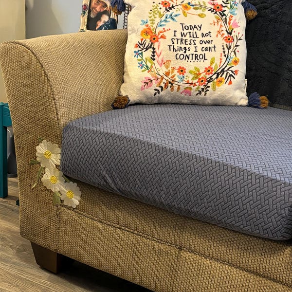 Extra Large Jumbo Floral Patch 3D Embroidered Multi Floral Garden ...