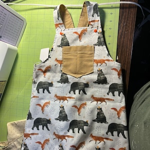 Easy Woven Overalls PDF Sewing Pattern - Etsy