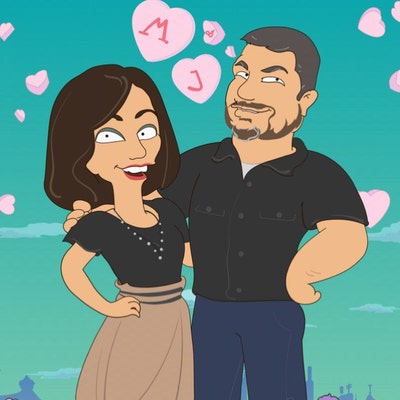 Caricature Personalized Gift Cartoon Portrait Custom - Etsy