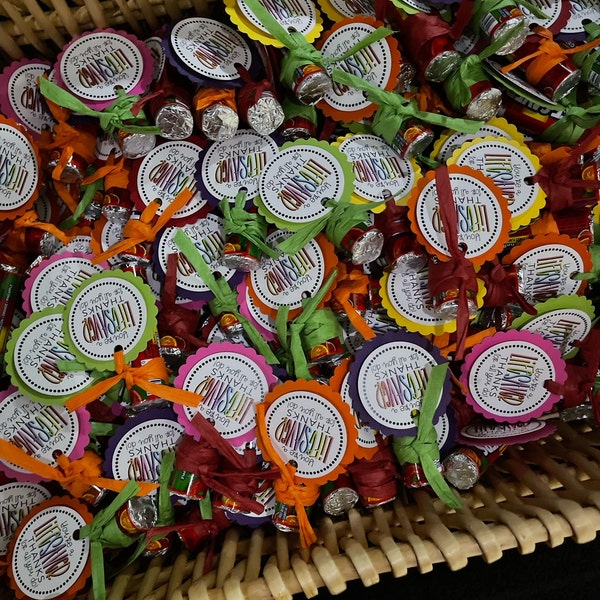 Lifesaver Thank You Gift Tags 2" Circle - Printable - Instant Digital ...