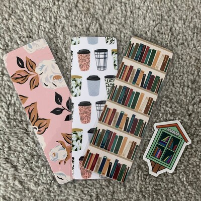 Delicious Foods Bookmarks. Double-sided & Laminated. - Etsy