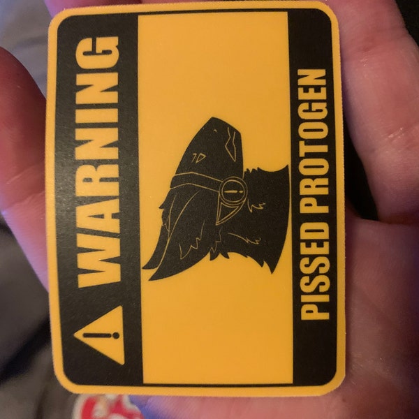 Angry Avali Vinyl Sticker - Etsy