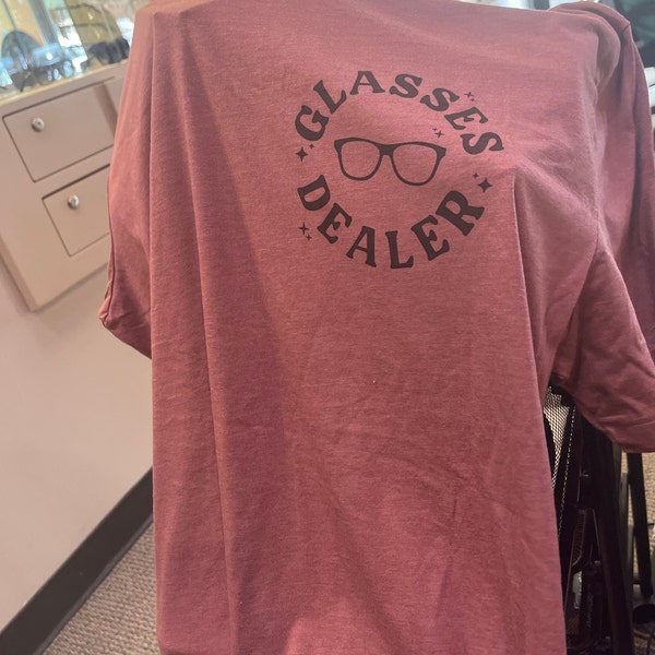 Glasses Dealer Optician Shirt, Optometry Optician Gift, Optometry ...