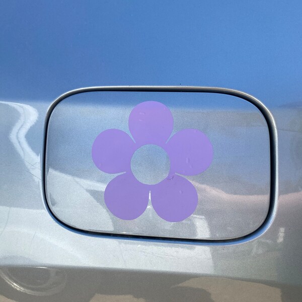 Flower Car Decal, Bumper Sticker, Car Stickers, Car Decal, Flower ...