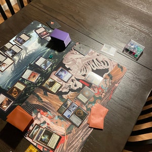 Plains 14 X 24 Playmat With Option for Magic Zone Layout for Edh and ...