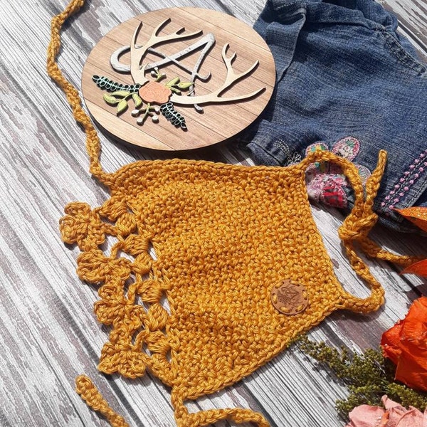 CHILDRENS Amelia Halter Top PDF Crochet Pattern Little Girls Easy ...