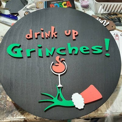 Drink Drank Drunk Svg,christmas Svg,wine Svg,christmas Svg,grinch Svg ...