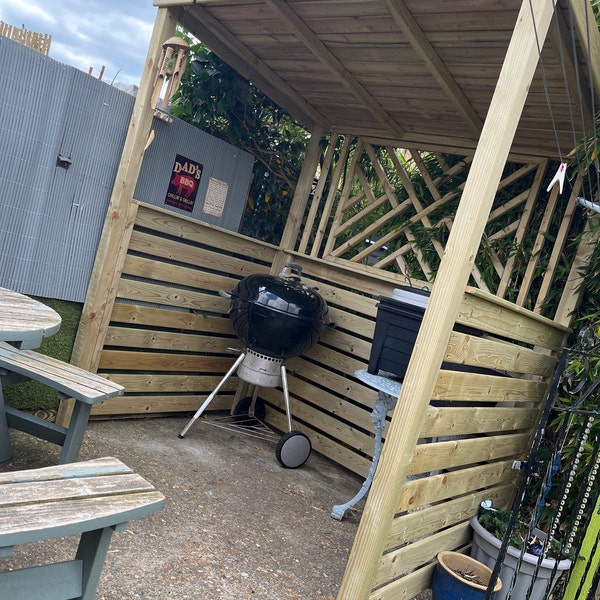Exterior Garden Timber Steps, Pressure Treated, Outside Stairs ...