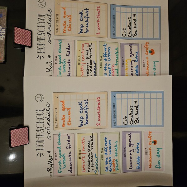 Homeschool Printable Planner 2023 2024 Printable Pink Boho Homeschool ...