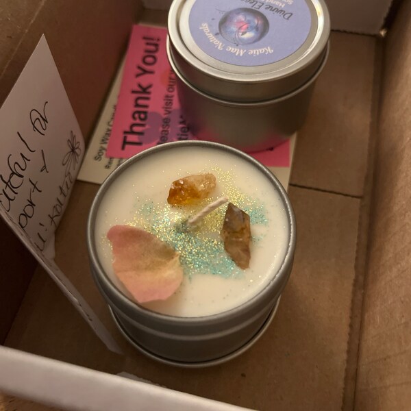 Scent Sample Mini Candle: Soy Wax Travel Candle (2 Oz) - Etsy