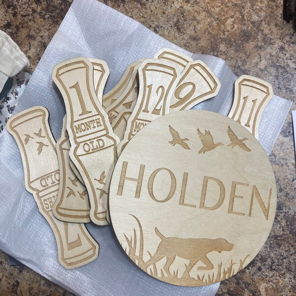 Personalized Duck Call Nursery Sign Duck Hunting Nursery Waterfowl ...