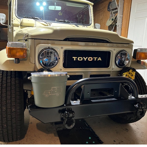 Toyota 40 Series Land Cruiser Ute Cut File FJ40 Outline Vintage 4x4 ...