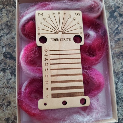 Spinner's Multitool Spinning Control Card With Twist Angle and Diz - Etsy