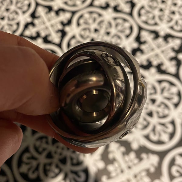 Mechforce EDC Gyroscope, Stainless Steel, Hand Fidget, Stress Relief ...