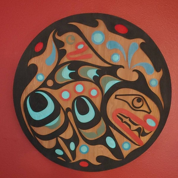 First Nations Eagle Design wrap Ring 14k Gold and Sterling by Joe ...