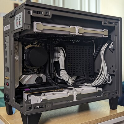 White Color Sleeved PC Psu Extension Cable Cpu Gpu Sata Extension Cords ...