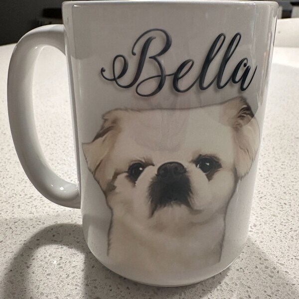 Personalized Dog Coffee Mug, Custom Pet Mug, Custom Mug, Personalized ...