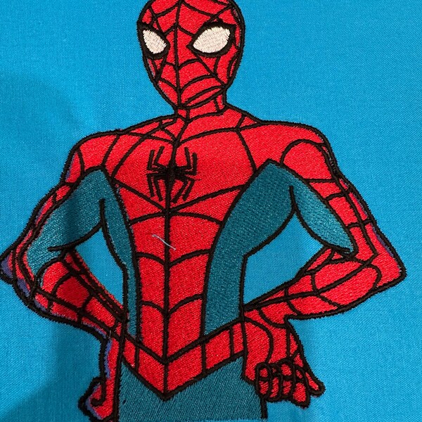 Spiderman Embroidery Designs: Superhero Machine Embroidery File ...