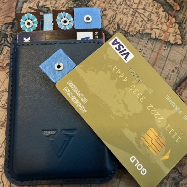 Preppy Credit Card Pull Tab, Card Organizer, Gift for Her, Holiday Gift ...