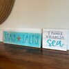 Beach Sign, Beach Decor, Ocean Sign, Stay Salty, Farmhouse Decor - Etsy