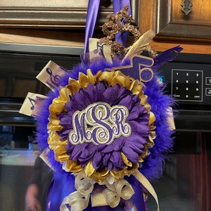 Name for Homecoming Mum Glitter Decal | Etsy