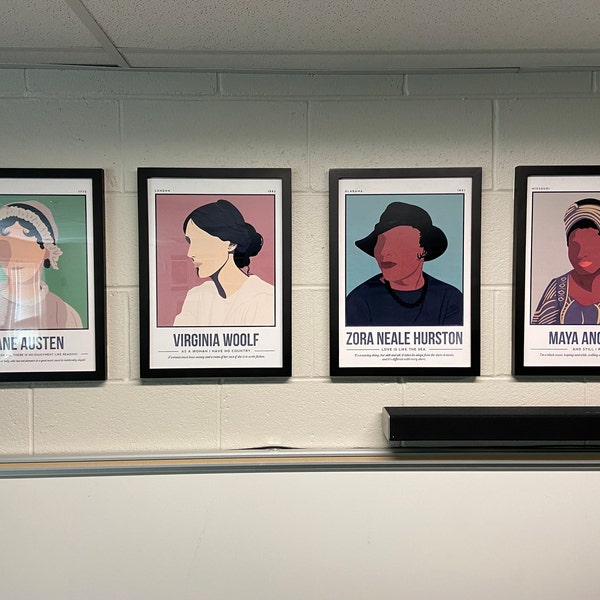 BUY 2 GET 1 FREE Curate Your Own Library Art Book Cover Prints Reading ...