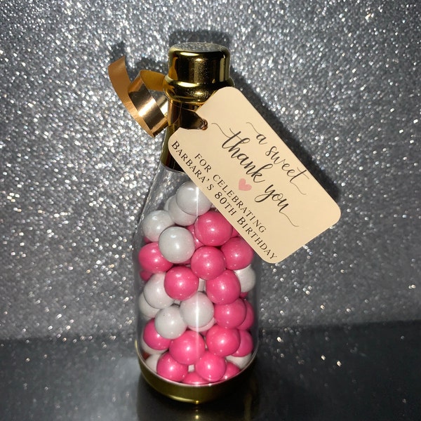 A Sweet Thank You, Mini Tag, Small Thank You Favor Tags, Cookie ...