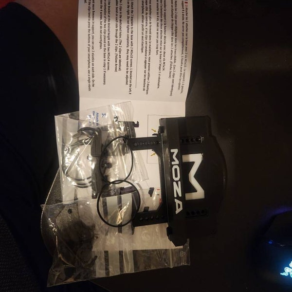 Phone Holder for Moza Base R3 R5 R9 R12 - Display Your Dashboard - 3D ...