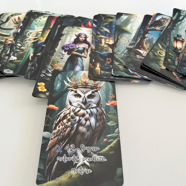 L'oracle d'Ilaé 2.0- 90 cartes - oracle intuitif divinatoire ...