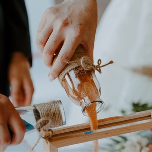 Personalized Blended Family Sand Unity Ceremony Set Blended - Etsy
