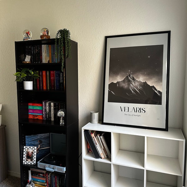 ACOTAR Print Velaris ACOMAF ACOTAR Graphic Print Contemporary Mountain ...