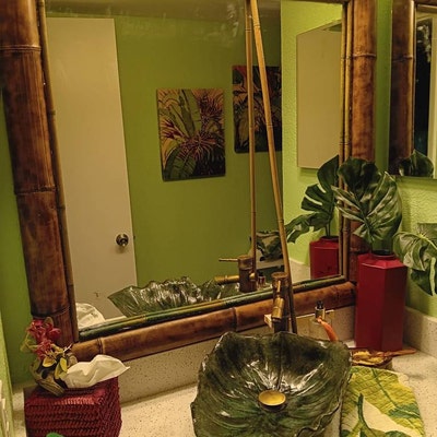 Bamboo Pole Wall Slats for Home Decor and Accent Wall 11.5 by Your ...