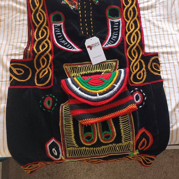 Cameroon Bami Dress African Traditional Wear Bamenda Contry Clothes ...
