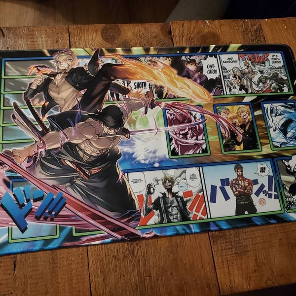 Playmat Jewelry Bonney Bonny With Zones Playmat Game Mat TCG Cute Girl ...