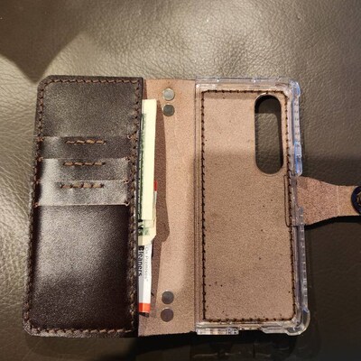 Crossbody Strap Folio Flip Leather Cover Case iPhone 15 Pro Max/15 Plus ...