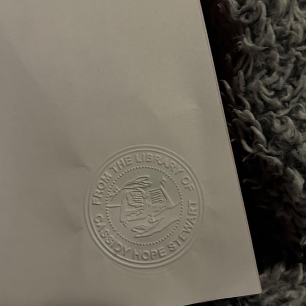 Custom Family Crest Embosser,coat of Arms, Unique Seal Embosser ...