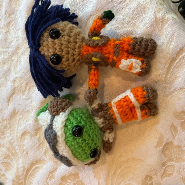 Shapeshifting Nature Girl Handmade Amigurumi Crocheted Doll - Etsy