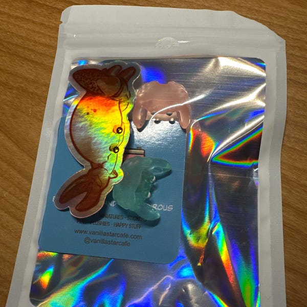 Chibi Iridescent Dinosaur Keychain - Etsy