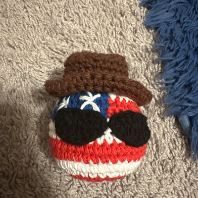 Countryball Flag Crochet Plushie, Polandball - Etsy