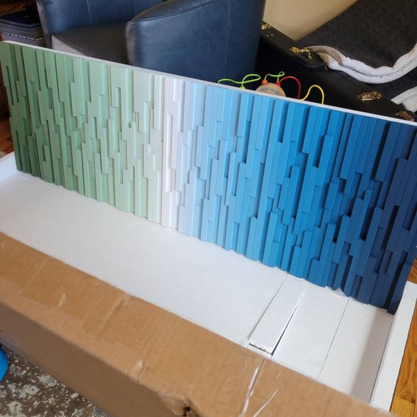 Wall Art Circle, Circles Wall Decor, Geometric Wall Art, Ombre Wall Art ...