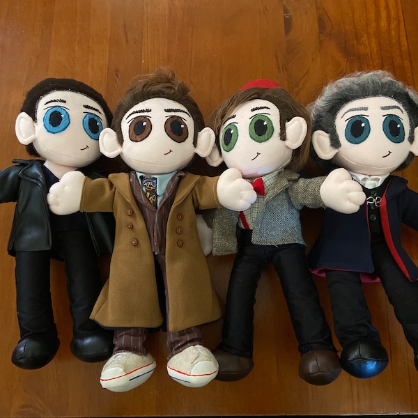 Tenth Doctor Doctor Who Doll Plushie Toy David Tennant - Etsy