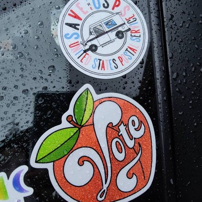 Georgia Peach Vote Sticker - Etsy