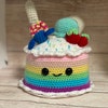 Rainbow Candy Cake PDF Pattern, Crochet, Amigurumi - Etsy