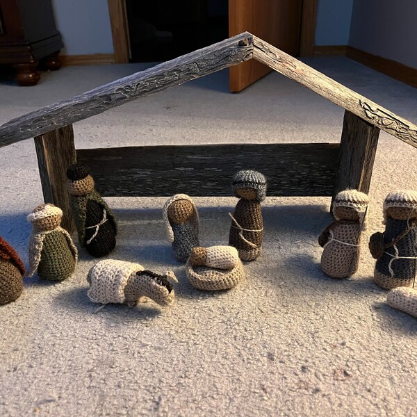 CROCHET PATTERN: Crochet Nativity Set Pdf DOWNLOAD - Etsy