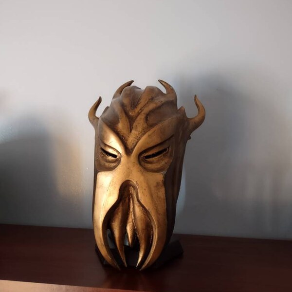 Miraak Mask Inspired by Skyrim - Etsy