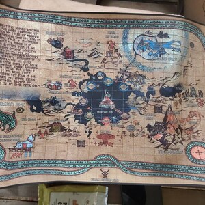 The Legend of Heroes: Trails Series Map of Erebonia - Etsy