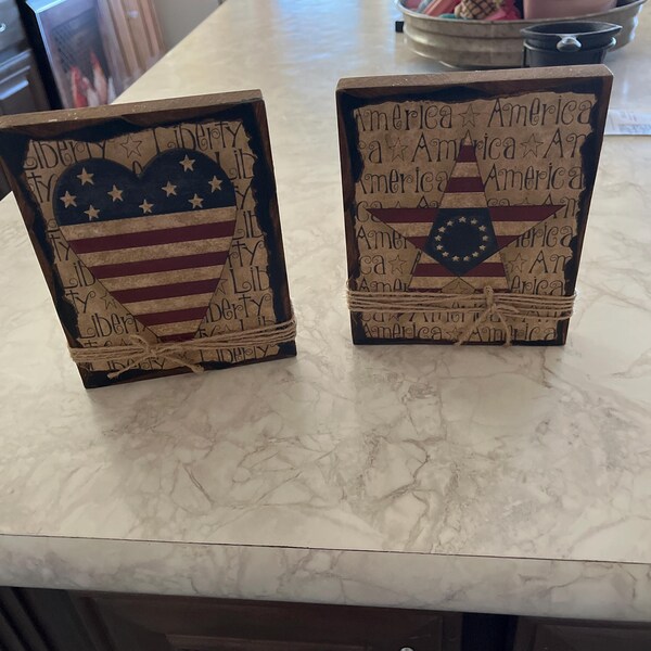 Primitive Heart Home Decor - Long Country-style Heart for Everyday ...